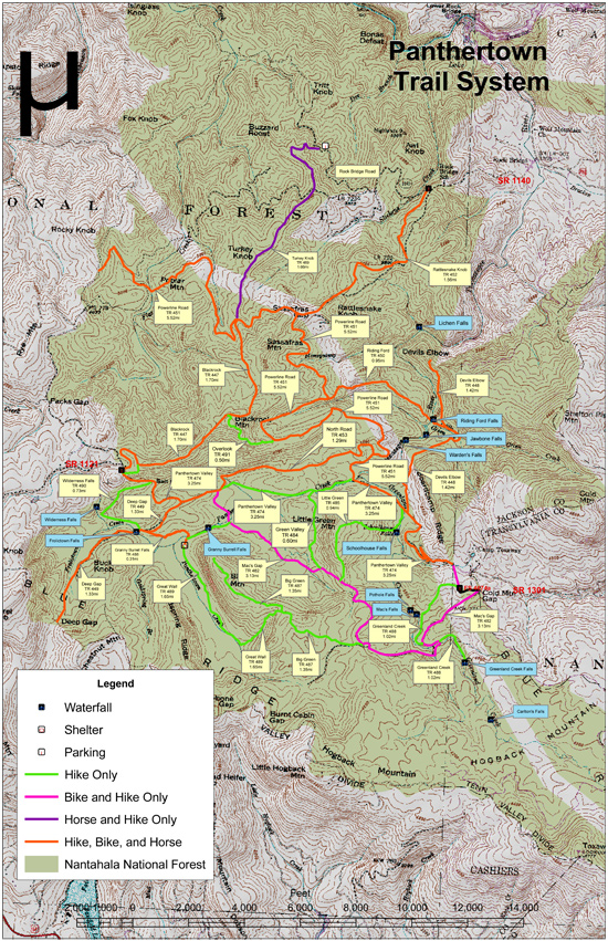 Trails – Friends of Panthertown